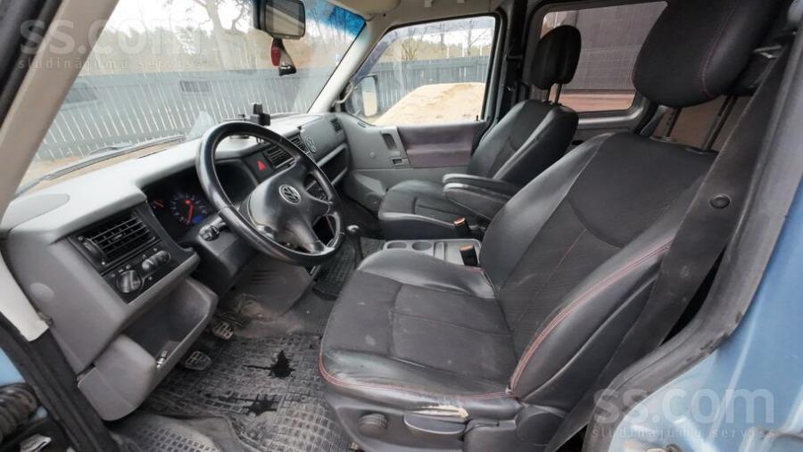 Zils Volkswagen Transporter 2000 Valmiera, ar dzinēja tilpumu 2.50 L un nobraukumu 402 tūkst. km par 4500 €, foto 10 vietnē AUTOMOTO.COM.LV