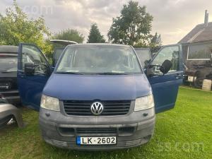 Blue Volkswagen Transporter 2005 in Bauska, with an engine capacity of 2.50 L and mileage of 360 thousand km for 4900 €, photo  on AUTOMOTO.COM.LV