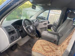 Blue Volkswagen Transporter 2005 in Bauska, with an engine capacity of 2.50 L and mileage of 360 thousand km for 4900 €, photo 8 on AUTOMOTO.COM.LV