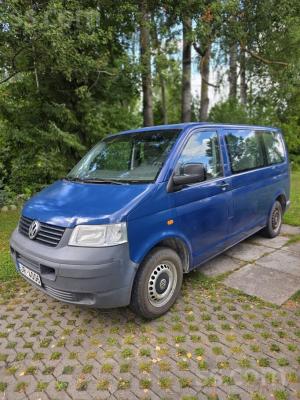 Zils Volkswagen Transporter 2006 Preiļi, ar dzinēja tilpumu 1.90 L un nobraukumu 512 tūkst. km par 3000 €, foto  vietnē AUTOMOTO.COM.LV