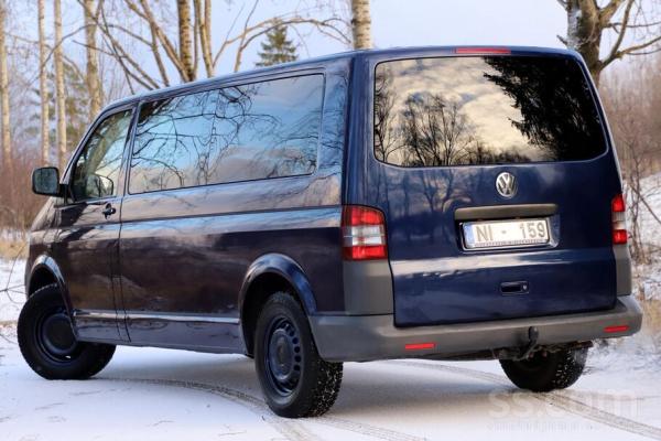 Zils Volkswagen Transporter 2007 Tukums, ar dzinēja tilpumu 2.50 L un nobraukumu 355 tūkst. km par 5500 €, foto 3 vietnē AUTOMOTO.COM.LV