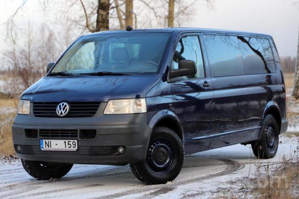 Zils Volkswagen Transporter 2007 Tukums, ar dzinēja tilpumu 2.50 L un nobraukumu 355 tūkst. km par 5500 €, foto 4 vietnē AUTOMOTO.COM.LV