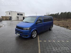 Zils Volkswagen Transporter 2007 Rīga, ar dzinēja tilpumu 2.50 L un nobraukumu 449 tūkst. km par 6350 €, foto  vietnē AUTOMOTO.COM.LV