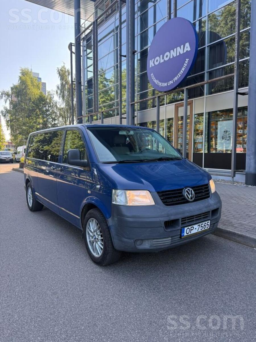 Zils Volkswagen Transporter 2007 Rīga, ar dzinēja tilpumu 2.50 L un nobraukumu 0 tūkst. km par 4500 €, foto 1 vietnē AUTOMOTO.COM.LV