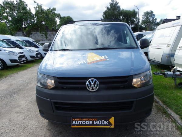 Blue Volkswagen Transporter 2010 in Valka, with an engine capacity of 2.00 L and mileage of 272 thousand km for 5999 €, photo 2 on AUTOMOTO.COM.LV