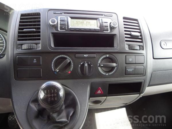 Blue Volkswagen Transporter 2010 in Valka, with an engine capacity of 2.00 L and mileage of 272 thousand km for 5999 €, photo 10 on AUTOMOTO.COM.LV