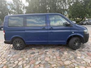 Blue Volkswagen Transporter 2010 in Riga, with an engine capacity of 2.00 L and mileage of 486 thousand km for 6290 €, photo 6 on AUTOMOTO.COM.LV