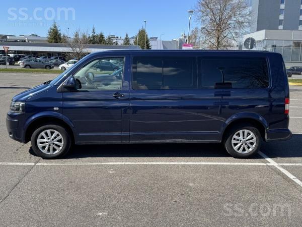 Blue Volkswagen Transporter 2014 in Riga, with an engine capacity of 2.00 L and mileage of 213 thousand km for 11500 €, photo 2 on AUTOMOTO.COM.LV