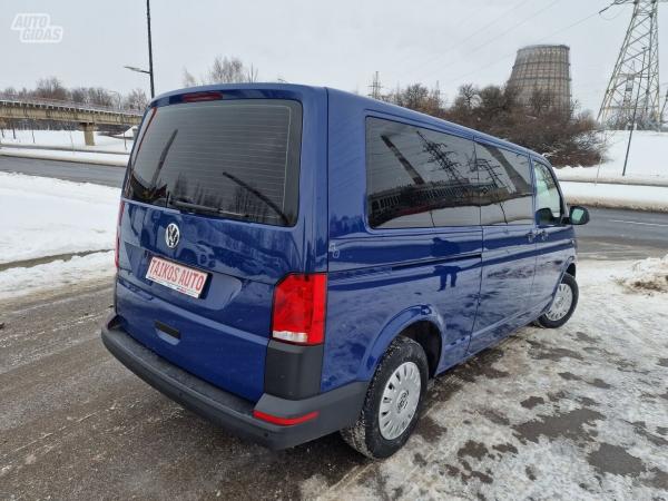 Blue Volkswagen Transporter 2020 in Kaunas, with an engine capacity of 2.00 L and mileage of 185 thousand km for 19490 €, photo 6 on AUTOMOTO.COM.LV