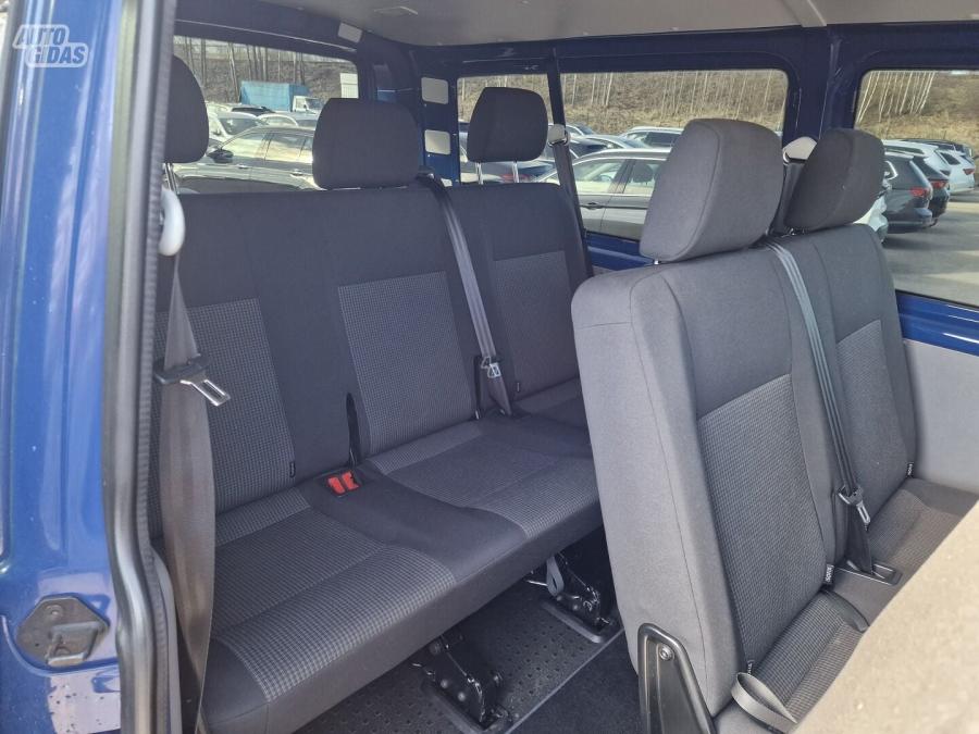 Blue Volkswagen Transporter 2020 in Kaunas, with an engine capacity of 2.00 L and mileage of 186 thousand km for 17750 €, photo 32 on AUTOMOTO.COM.LV