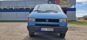 Blue Volkswagen Transporter 1993 in Riga, with an engine capacity of 2.40 L and mileage of 506 thousand km for 2150 €, photo 25 on AUTOMOTO.COM.LV