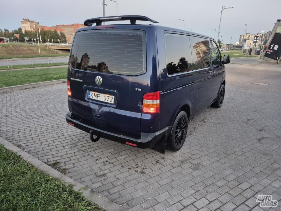 Blue Volkswagen Transporter 2005 in Kaunas, with an engine capacity of 1.90 L and mileage of 450 thousand km for 5500 €, photo 3 on AUTOMOTO.COM.LV