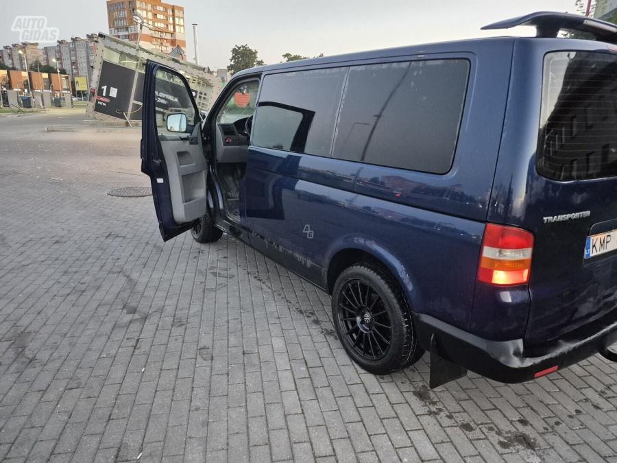 Blue Volkswagen Transporter 2005 in Kaunas, with an engine capacity of 1.90 L and mileage of 450 thousand km for 5500 €, photo 4 on AUTOMOTO.COM.LV