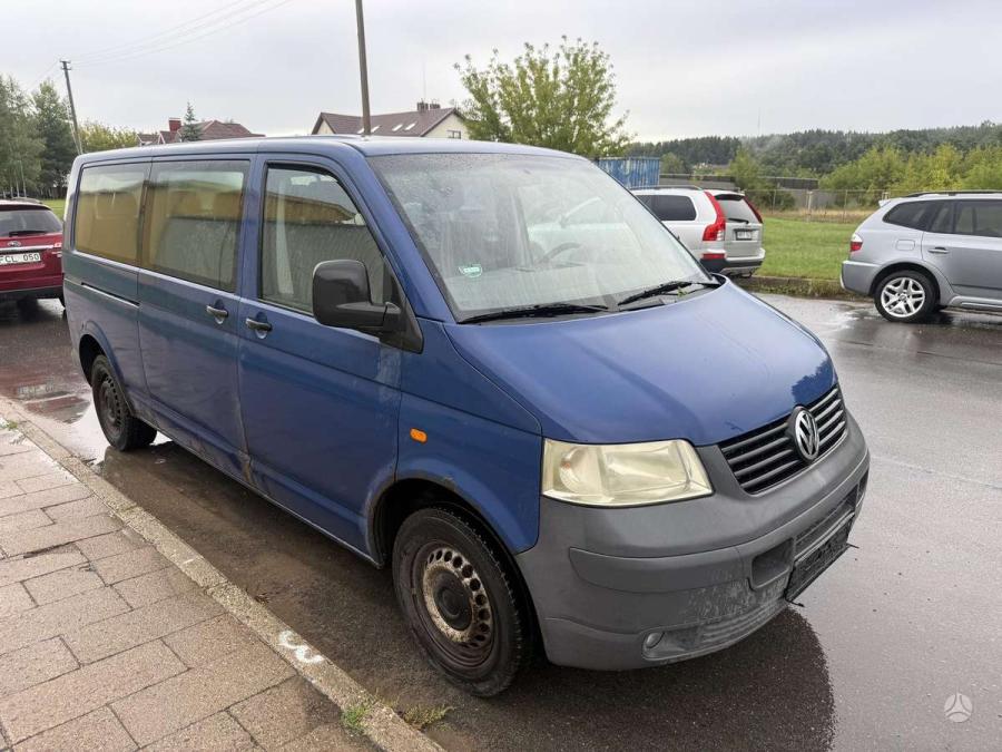 Zils Volkswagen Transporter 2006 Viļņa, ar dzinēja tilpumu 2.50 L un nobraukumu 450 tūkst. km par 2400 €, foto 1 vietnē AUTOMOTO.COM.LV