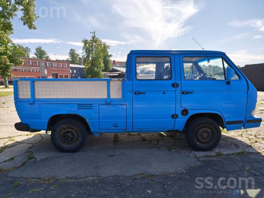 Синий Фольксваген Transporter 1991 в Рига, объемом двигателя 1.90 л и пробегом 283 тыс. км за 3400 €, фото 7 на AUTOMOTO.COM.LV