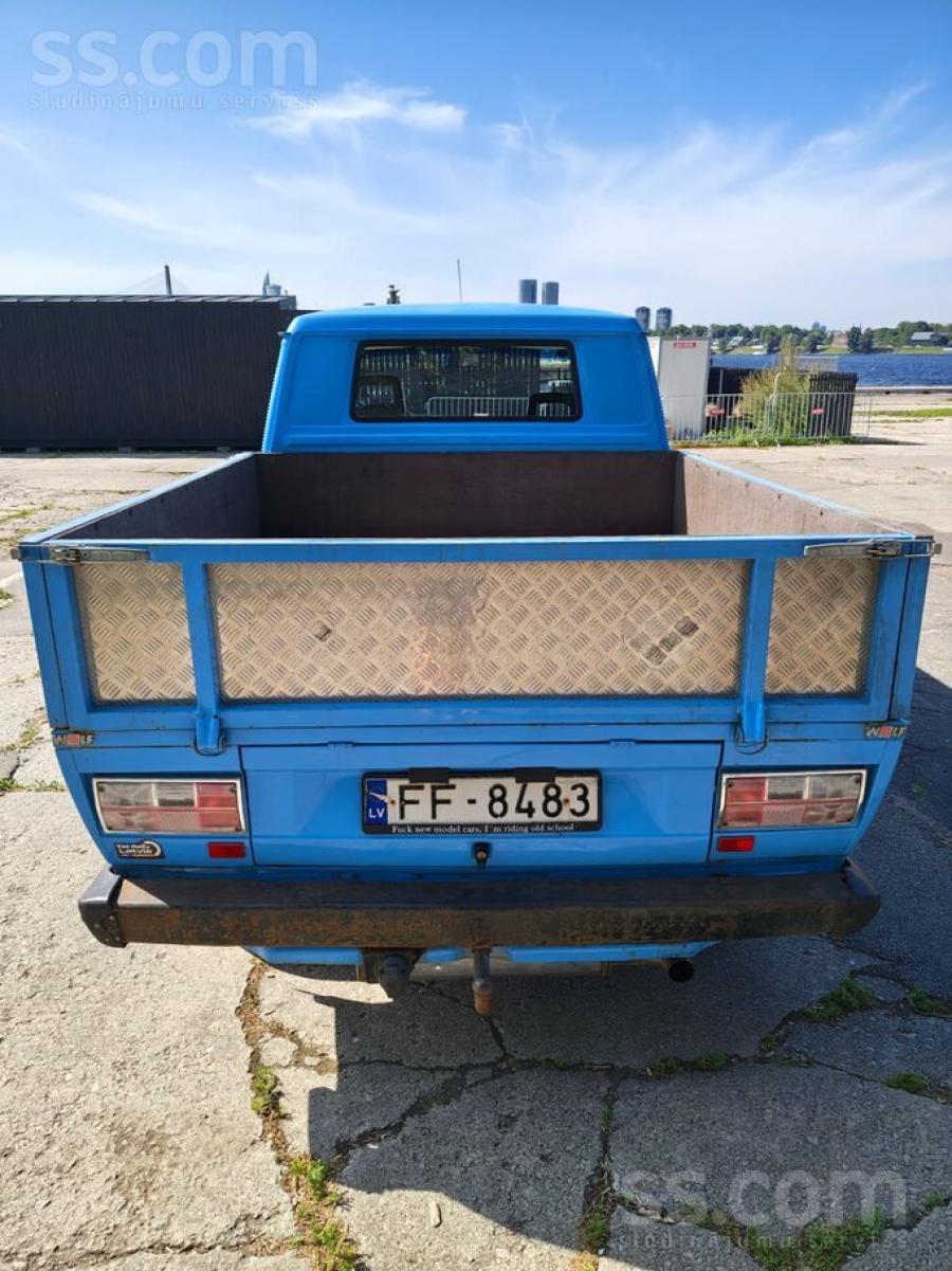 Синий Фольксваген Transporter 1991 в Рига, объемом двигателя 1.90 л и пробегом 283 тыс. км за 3400 €, фото 9 на AUTOMOTO.COM.LV