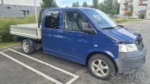 Blue Volkswagen Transporter 2004 in Riga, with an engine capacity of 1.90 L and mileage of 643 thousand km for 2500 €, photo 4 on AUTOMOTO.COM.LV