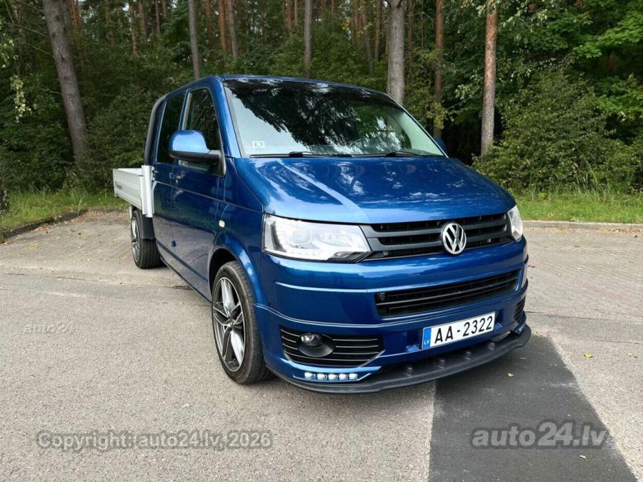 Blue Volkswagen Transporter 2010 in Riga, with an engine capacity of 2.00 L and mileage of 310 thousand km for 16000 €, photo 7 on AUTOMOTO.COM.LV
