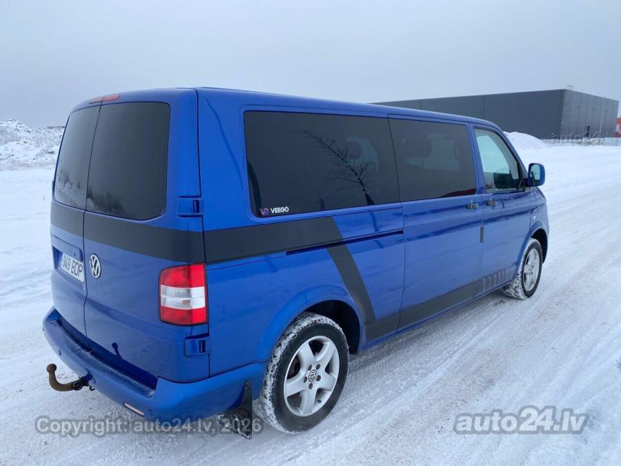 Blue Volkswagen Transporter 2005 in Tallinn, with an engine capacity of 2.50 L and mileage of 325 thousand km for 6000 €, photo 2 on AUTOMOTO.COM.LV