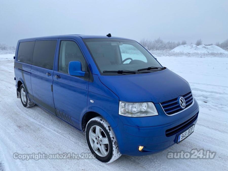 Blue Volkswagen Transporter 2005 in Tallinn, with an engine capacity of 2.50 L and mileage of 325 thousand km for 6000 €, photo 3 on AUTOMOTO.COM.LV