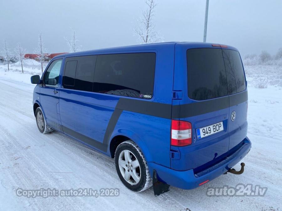 Blue Volkswagen Transporter 2005 in Tallinn, with an engine capacity of 2.50 L and mileage of 325 thousand km for 6000 €, photo 4 on AUTOMOTO.COM.LV