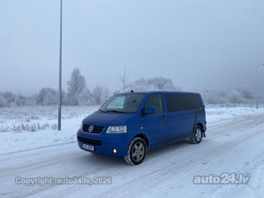 Blue Volkswagen Transporter 2005 in Tallinn, with an engine capacity of 2.50 L and mileage of 325 thousand km for 6000 €, photo 8 on AUTOMOTO.COM.LV
