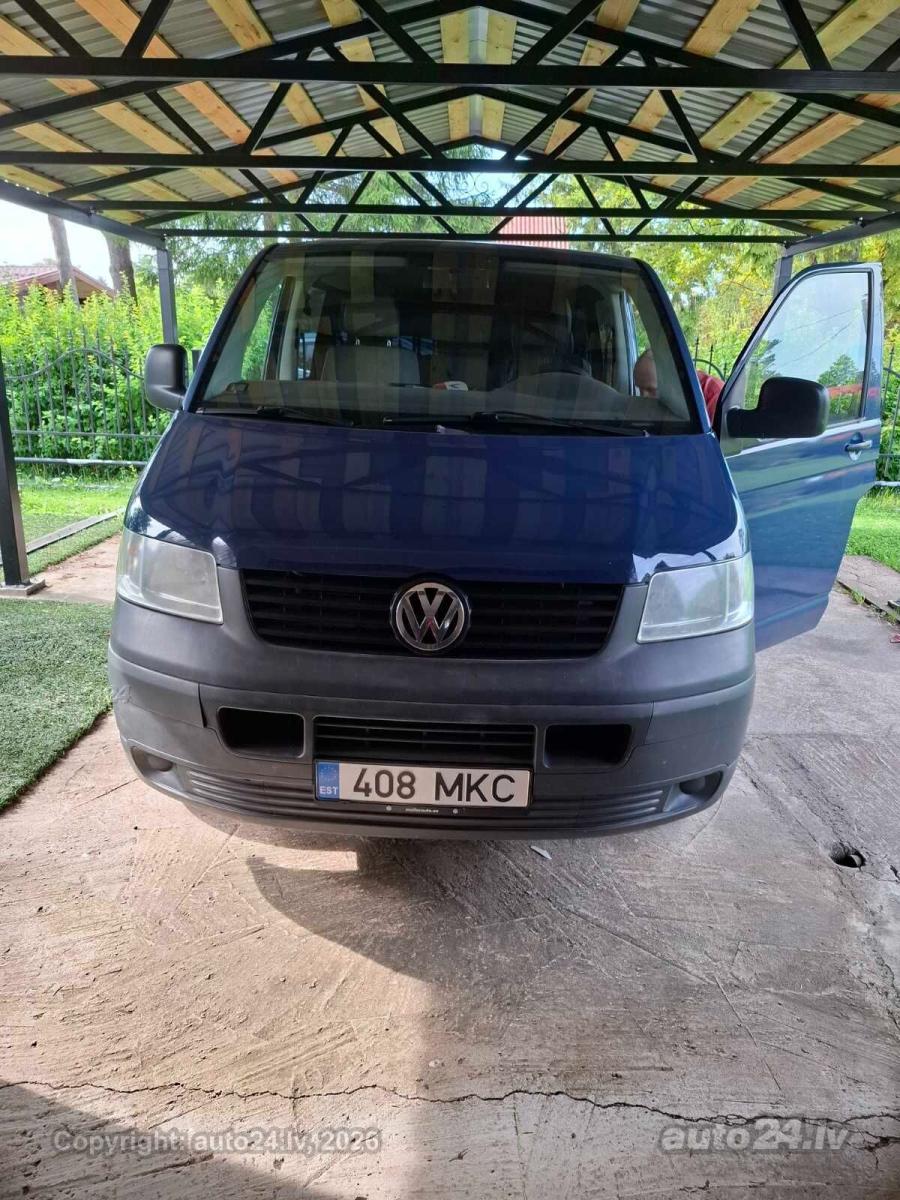 Zils Volkswagen Transporter 2007 Tallina, ar dzinēja tilpumu 1.90 L un nobraukumu 360 tūkst. km par 7200 €, foto 1 vietnē AUTOMOTO.COM.LV
