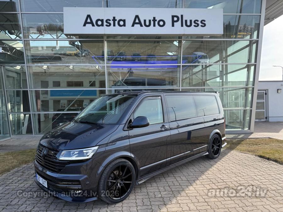 Blue Volkswagen Transporter 2023 in Tartu, with an engine capacity of 2.00 L and mileage of 32 thousand km for 41900 €, photo 1 on AUTOMOTO.COM.LV