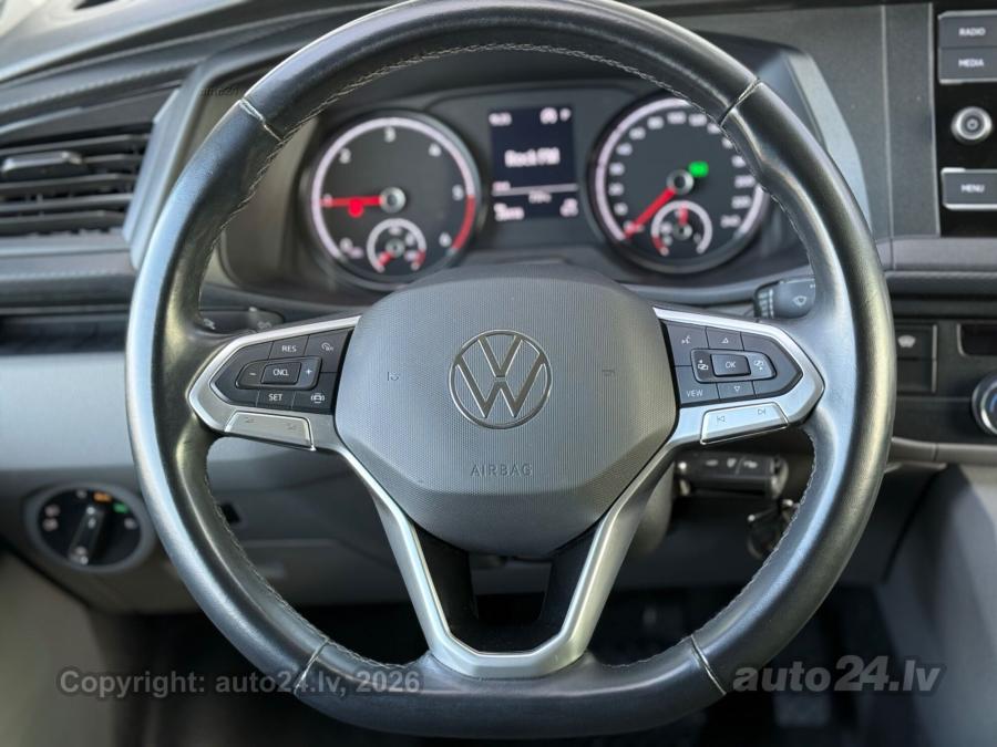 Blue Volkswagen Transporter 2023 in Tartu, with an engine capacity of 2.00 L and mileage of 32 thousand km for 41900 €, photo 12 on AUTOMOTO.COM.LV