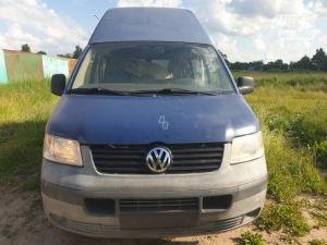 Blue Volkswagen Transporter 2007 in Vilnius, with an engine capacity of 1.90 L and mileage of 569 thousand km for 450 €, photo  on AUTOMOTO.COM.LV
