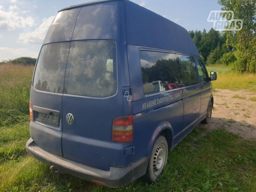 Blue Volkswagen Transporter 2007 in Vilnius, with an engine capacity of 1.90 L and mileage of 569 thousand km for 450 €, photo 5 on AUTOMOTO.COM.LV