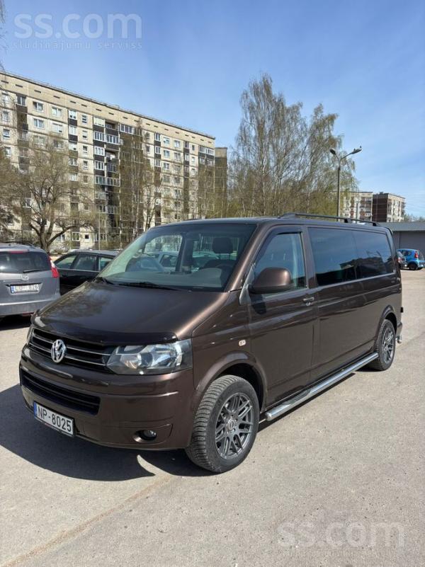 Brūns Volkswagen Transporter 2011 Rīga, ar dzinēja tilpumu 2.00 L un nobraukumu 220 tūkst. km par 9800 €, foto 2 vietnē AUTOMOTO.COM.LV