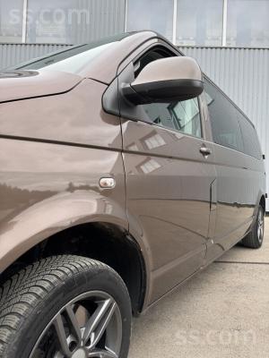 Brown Volkswagen Transporter 2011 in Valmiera, with an engine capacity of 2.00 L and mileage of 466 thousand km for 10500 €, photo 6 on AUTOMOTO.COM.LV