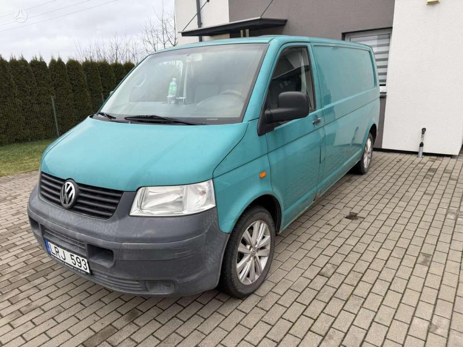 Zaļš Volkswagen Transporter 2004 Kauņa, ar dzinēja tilpumu 2.46 L un nobraukumu 235 tūkst. km par 3500 €, foto 1 vietnē AUTOMOTO.COM.LV