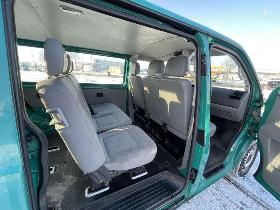 Zaļš Volkswagen Transporter 2007 Šauļi, ar dzinēja tilpumu 1.90 L un nobraukumu 317 tūkst. km par 3250 €, foto 15 vietnē AUTOMOTO.COM.LV