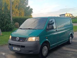 Green Volkswagen Transporter 2007 in Vilnius, with an engine capacity of 1.90 L and mileage of 342 thousand km for 2999 €, photo 3 on AUTOMOTO.COM.LV
