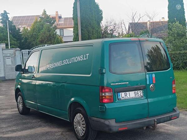 Zaļš Volkswagen Transporter 2007 Viļņa, ar dzinēja tilpumu 1.90 L un nobraukumu 342 tūkst. km par 2999 €, foto 5 vietnē AUTOMOTO.COM.LV
