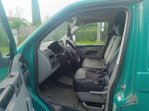 Zaļš Volkswagen Transporter 2007 Viļņa, ar dzinēja tilpumu 1.90 L un nobraukumu 342 tūkst. km par 2999 €, foto 8 vietnē AUTOMOTO.COM.LV