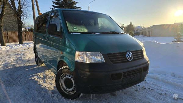 Zaļš Volkswagen Transporter 2008 Šauļi, ar dzinēja tilpumu 1.90 L un nobraukumu 185 tūkst. km par 5450 €, foto 1 vietnē AUTOMOTO.COM.LV