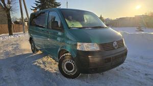 Green Volkswagen Transporter 2008 in Siauliai, with an engine capacity of 1.90 L and mileage of 185 thousand km for 5450 €, photo 3 on AUTOMOTO.COM.LV