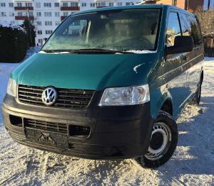 Green Volkswagen Transporter 2008 in Siauliai, with an engine capacity of 1.90 L and mileage of 185 thousand km for 5450 €, photo 14 on AUTOMOTO.COM.LV