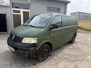 Green Volkswagen Transporter 2009 in Vilnius, with an engine capacity of 1.90 L and mileage of 530 thousand km for 3250 €, photo  on AUTOMOTO.COM.LV