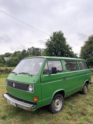 Green Volkswagen Transporter 1982 in Tallinn, with an engine capacity of 2.00 L and mileage of 0 thousand km for 3000 €, photo 3 on AUTOMOTO.COM.LV