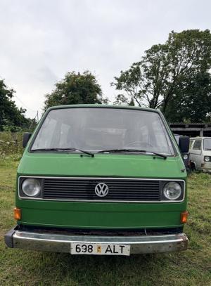 Green Volkswagen Transporter 1982 in Tallinn, with an engine capacity of 2.00 L and mileage of 0 thousand km for 3000 €, photo 15 on AUTOMOTO.COM.LV