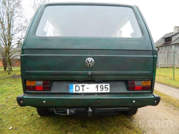 Zaļš Volkswagen Transporter 1987 Jēkabpils, ar dzinēja tilpumu 1.60 L un nobraukumu 30 tūkst. km par 3400 €, foto 4 vietnē AUTOMOTO.COM.LV