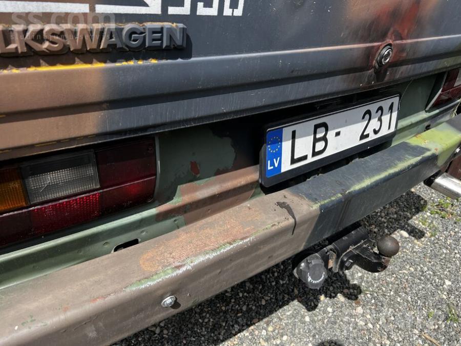 Зеленый Фольксваген Transporter 1988 в Салдус, объемом двигателя 1.90 л и пробегом 230 тыс. км за 9000 €, фото 10 на AUTOMOTO.COM.LV