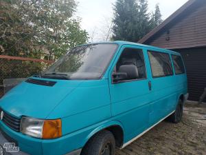 Green Volkswagen Transporter 1995 in Vilnius, with an engine capacity of 1.90 L and mileage of 312 thousand km for 3200 €, photo 3 on AUTOMOTO.COM.LV