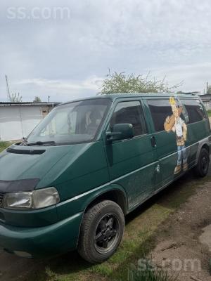 Зеленый Фольксваген Transporter 1996 в Даугавпилс, объемом двигателя 2.50 л и пробегом 0 тыс. км за 3000 €, фото  на AUTOMOTO.COM.LV