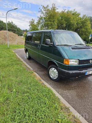 Zaļš Volkswagen Transporter 1996 Daugavpils, ar dzinēja tilpumu 1.90 L un nobraukumu 480 tūkst. km par 1650 €, foto  vietnē AUTOMOTO.COM.LV