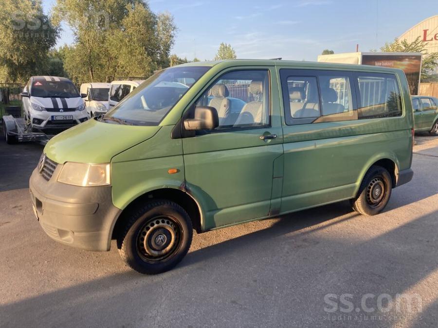Zaļš Volkswagen Transporter 2005 Rīga, ar dzinēja tilpumu 1.90 L un nobraukumu 518 tūkst. km par 4500 €, foto 3 vietnē AUTOMOTO.COM.LV